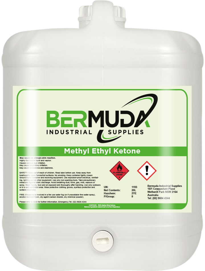 Methyl Ethyl Ketone (M.E.K) – Bermuda Industrial Supplies